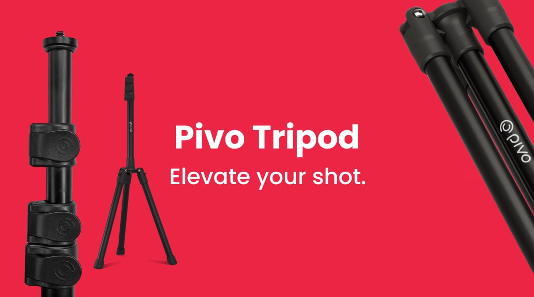 Pivo Tripod - Lightweight, Durable & Adjustable Camera Stand – www ...